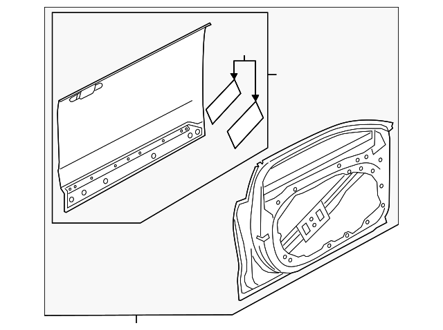 2017-2019 Volvo Door Shell 32228624 | TascaParts.com
