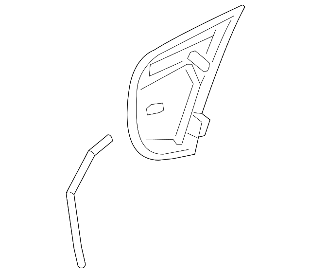 2013-2016 Chevrolet Passenger Side Rear Exterior Door Handle 95987921 ...