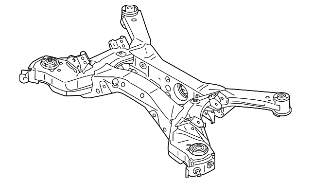 2021-2024 Nissan Rogue Suspension Cross-Member 55400-6RA1B | Temecula ...