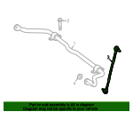 246-320-06-89-64 - Stabilizer Link 2014-2020 Mercedes-Benz | Mercedes ...
