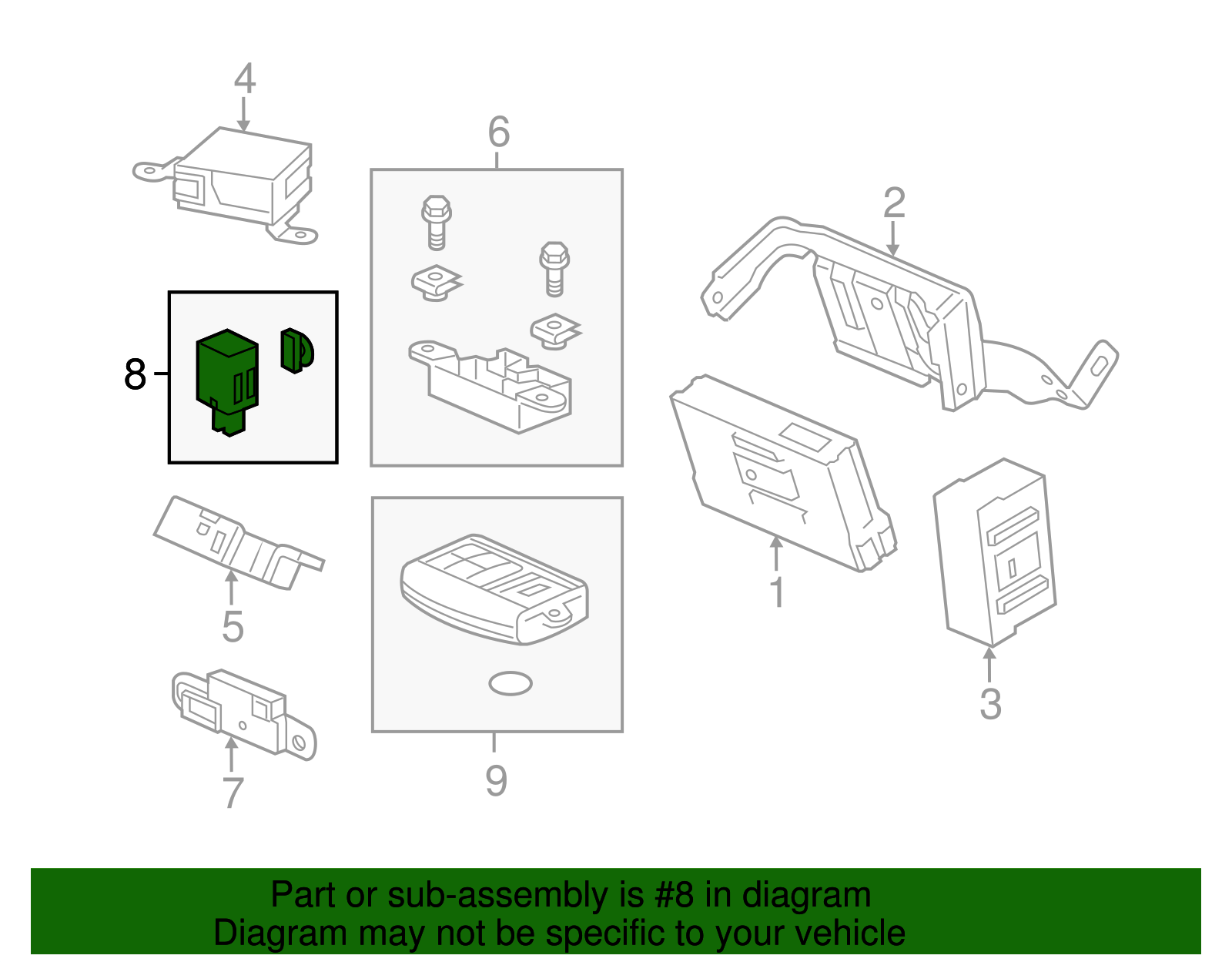 74940-TR0-003 - Warning Buzzer 2014-2020 Acura RLX | AutoNation Parts