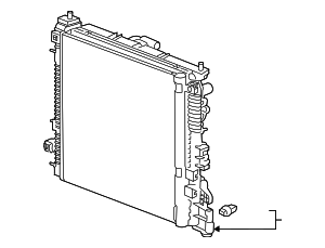 2017-2025 GM W (S)Radiator (Replaces 84664114) 85557760 GM ...