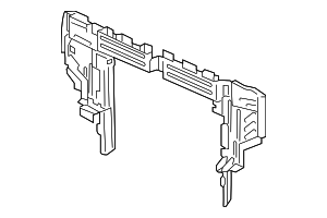 2020-2023 GMC Acadia Radiator Air Front Upper Baffle 84852735 GM ...
