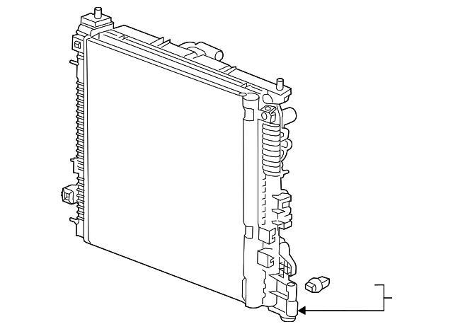 2017-2025 GM Engine Radiator 85557760 | GM Parts Center
