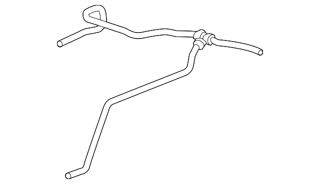 2017-2021 GM Radiator Surge Tank Inlet Hose 23253746 | QuirkParts