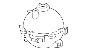 2016-2022 GM Radiator Surge Tank 23386455 | GMPartsDirect.com