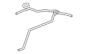 2017-2021 GM Radiator Surge Tank Inlet Hose 23253746 | QuirkParts