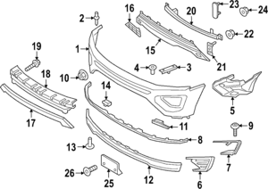 Original 2018-2021 Ford Expedition Molding JL1Z-8419-BA | Levittown ...
