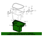 2020-2024 Chevrolet Corvette Front Compartment Front Panel 85134132 GM ...