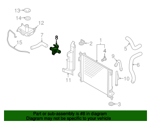 2010-2011 Kia Soul Filler Neck 25329-2K000 | OEM Parts Online