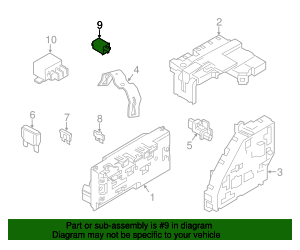 61368373700 - 1984-2017 BMW Relay (61-36-8-373-700) | BMW of South ...