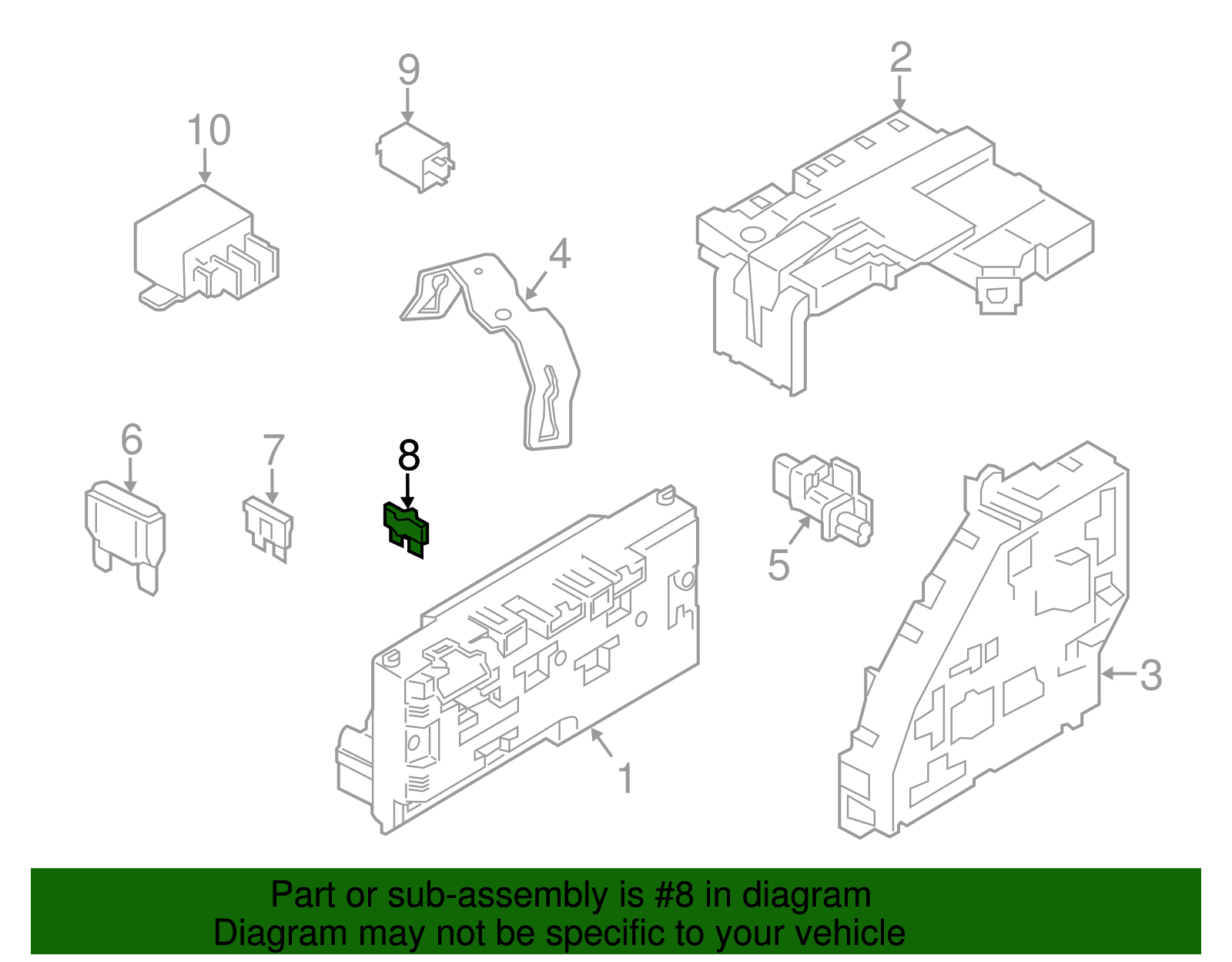 61149123980 - 2011-2025 BMW Connector (61-14-9-123-980) | BMW of South ...