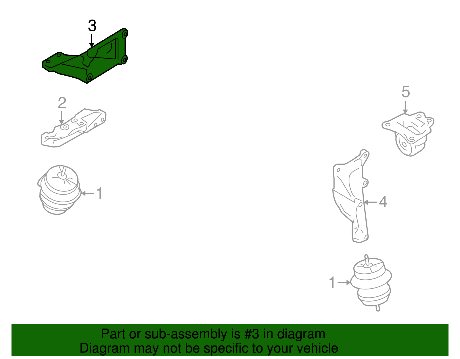 2009-2024 Nissan GT-R Front Mount Bracket 11232-JF00A | Sullivan ...