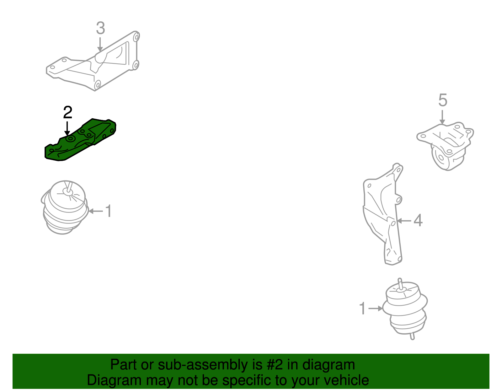 2009-2024 Nissan GT-R Side Bracket 11272-JF00A | My Nissan Part