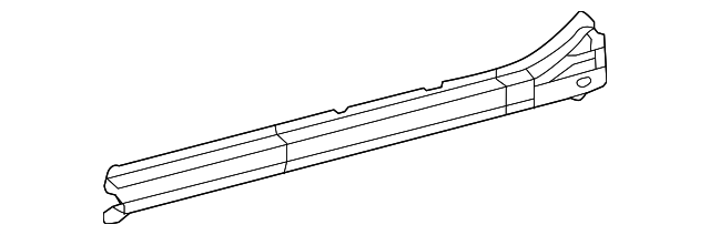 2012-2019 Toyota Prius C Rocker Reinforced 61403-52220 | Toyota Parts ...