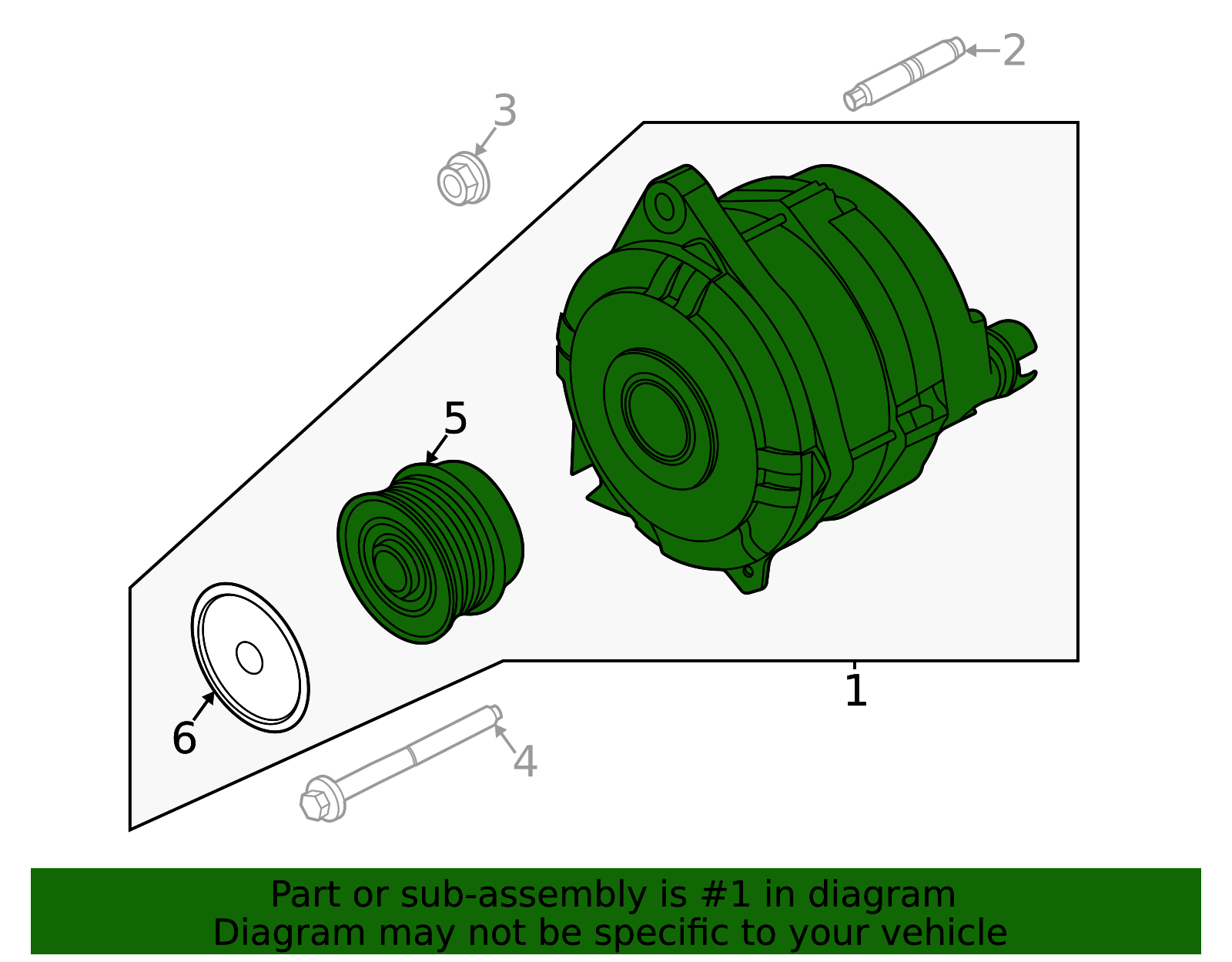 OEM Ford Alternator For 2020-2025 Ford - Part No. L1MZ-10346-A | Karl ...