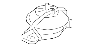 2018-2020 Land Rover Range Rover Velar Motor Mount LR094225 | OEM Euro Parts