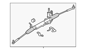 2008-2014 Subaru Impreza Steering Gear 34110FG032 | Subaru Parts For You