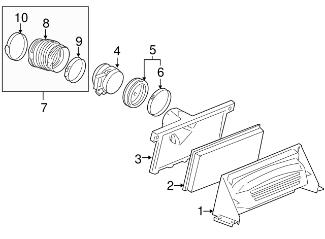2003-2006 Chevrolet SSR Clamp 15106525 GM | GMPartsDirect.com