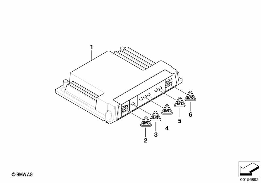 2006-2010 BMW Basic Cotrol Unit Dme 12147600924 | Retail Performance ...