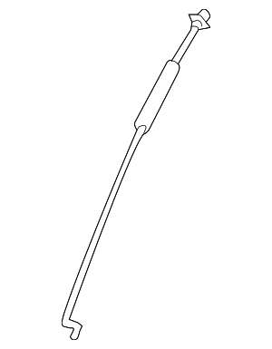 2011-2019 Toyota Sienna Hood / Trunk Prop Rod 53440-08021 | Toyota ...