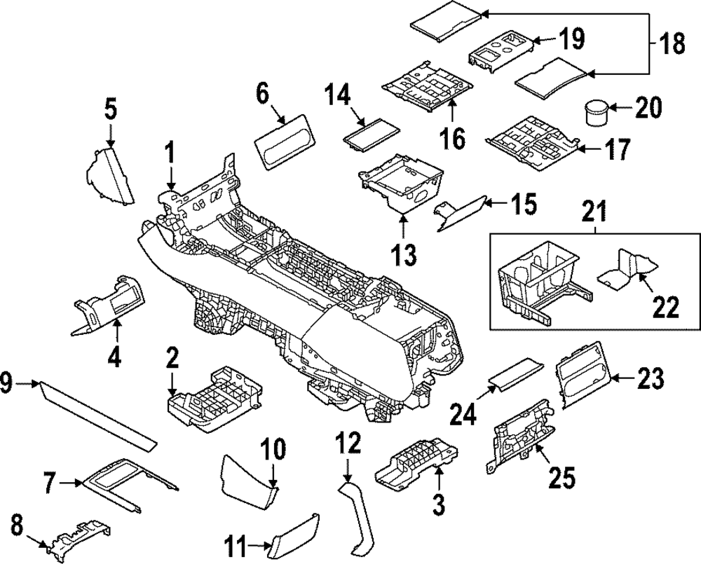 2022-2023 Land Rover Range Rover Side Trim LR152729 | OEM Parts Online
