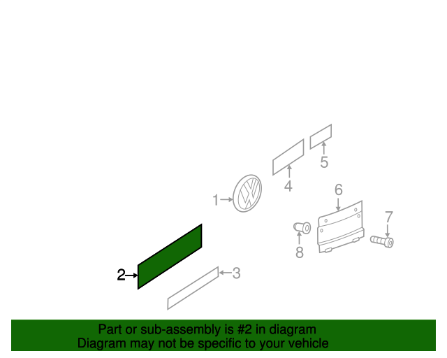 2011-2017 Volkswagen Touareg OEM NEW 2011-2017 Volkswagen Touareg ...