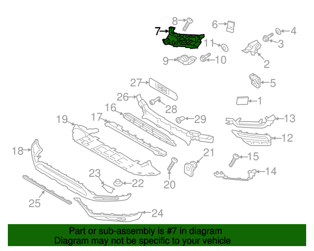 2016-2022 Volvo XC90 Mount Bracket 31353370 | TascaParts.com