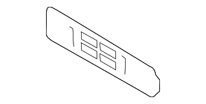 31383632 - License Bracket - 2016-2020 Volvo XC90 | Volvo OEM Parts Direct