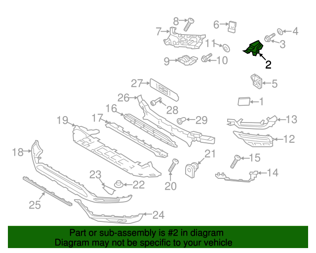 31353403 - Side Bracket - 2016-2020 Volvo XC90 | Volvo OEM Parts Direct