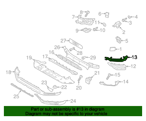 31425512 - Grille Molding 2016-2019 Volvo XC90 | AutoNationParts.com