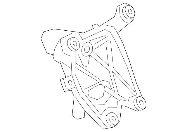 2019-2023 Audi Engine Mount Support Bracket 4M0-199-308-CF | Genuine ...