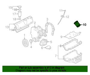 1984-2012 GM Filter 12731179 GM | GMPartsDirect.com