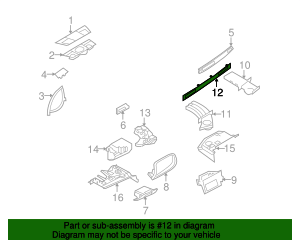 51457138799 - 2006-2012 BMW Trim Bezel (51-45-7-138-799) | BMW of South ...