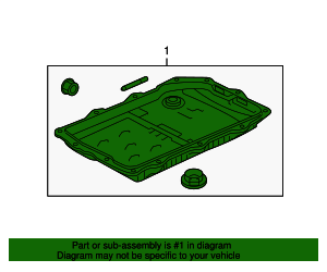 JDE36541 - Trans Pan 2013-2024 Jaguar | AutoNation Parts