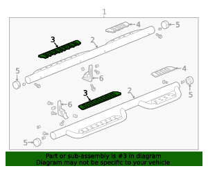 2015-2022 GM Step Pad 23134111 GM | GMPartsDirect.com
