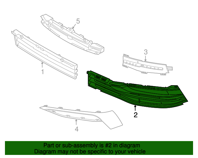 51117385277 - 2017-2020 BMW Outer Grille (51-11-7-385-277) | BMW of ...
