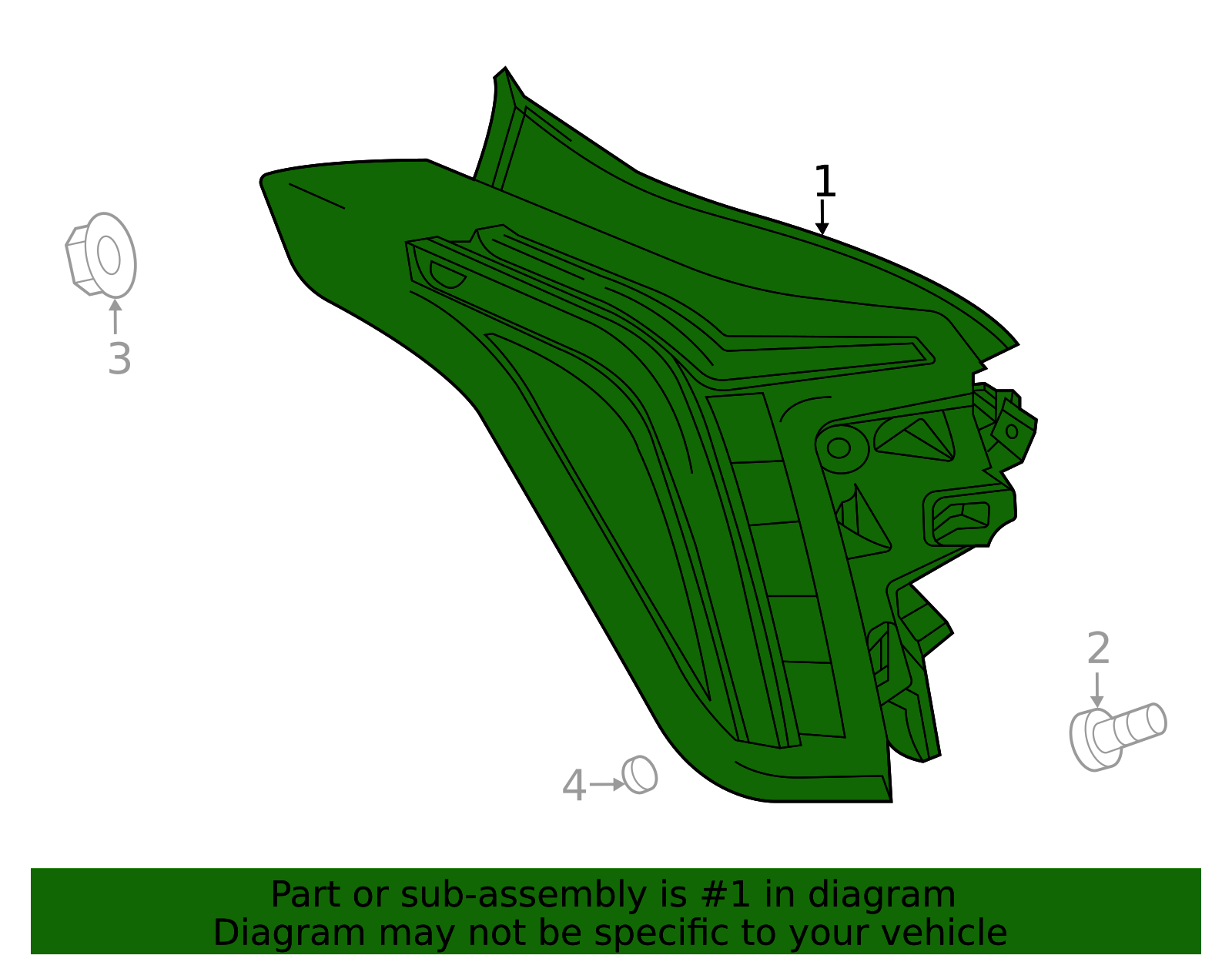 OEM GM Lamp For 87864504 | Karl Kustoms OEM Parts