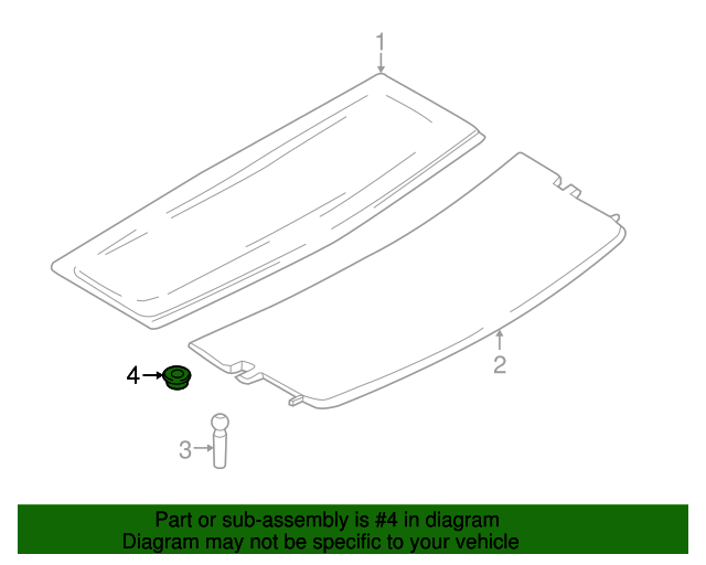 51497396721 - Rear Section Adapter 2014-2019 BMW | Genuine BMW Parts