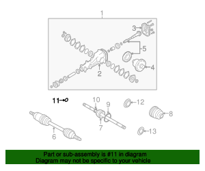 1985-2014 Subaru Snap Ring 623205190 | Subaru Parts Store