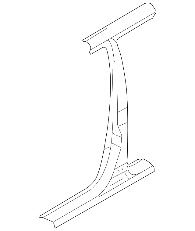 2005-2009 Hyundai Tucson Center Pillar 71402-2EB00 | Hyundai Wholesale ...