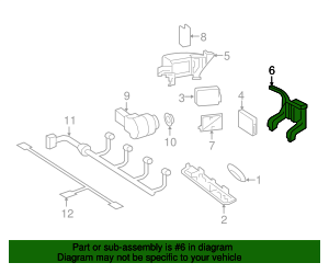 292-885-00-40 - Blind Spot Detection System Warning Sensor Bracket 2016 ...
