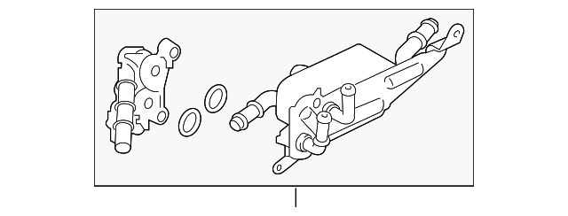 KX6Z-7A095-B - Oil Cooler 2021-2024 Ford | Big 3 Auto Parts