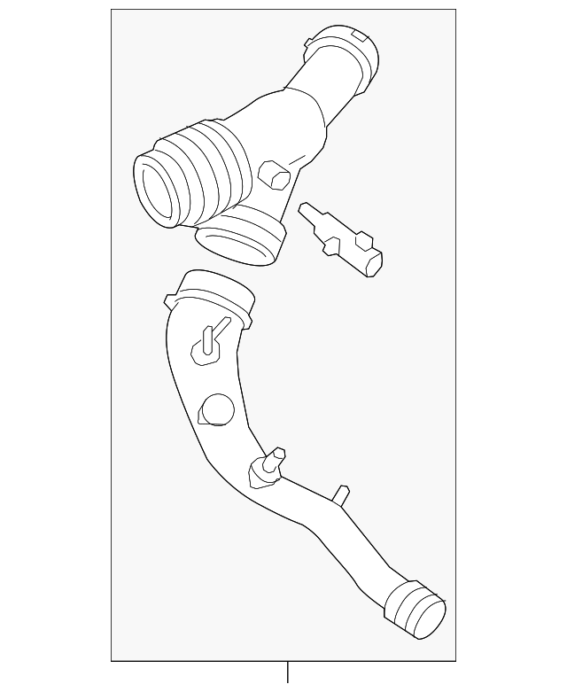 2021-2023 Ford F-150 Inlet Tube ML3Z-9C623-D | QuirkParts