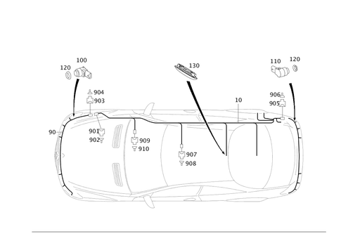 Parktronic System (Pts) for 2009 Mercedes-Benz CL63 AMG | Mercedes-Benz ...