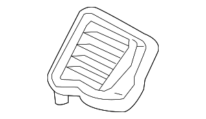 77610-TG7-A01ZA - Outlet Assembly R Center *NH900L* (Deep Black) - 2016 ...