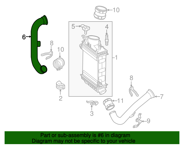 276-090-08-37 - Air Hose 2015-2020 Mercedes-Benz | Mercedes-Benz USA Parts