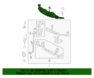 53295-06010 - Sight Shield 2007-2011 Toyota Camry | Longo Toyota Parts