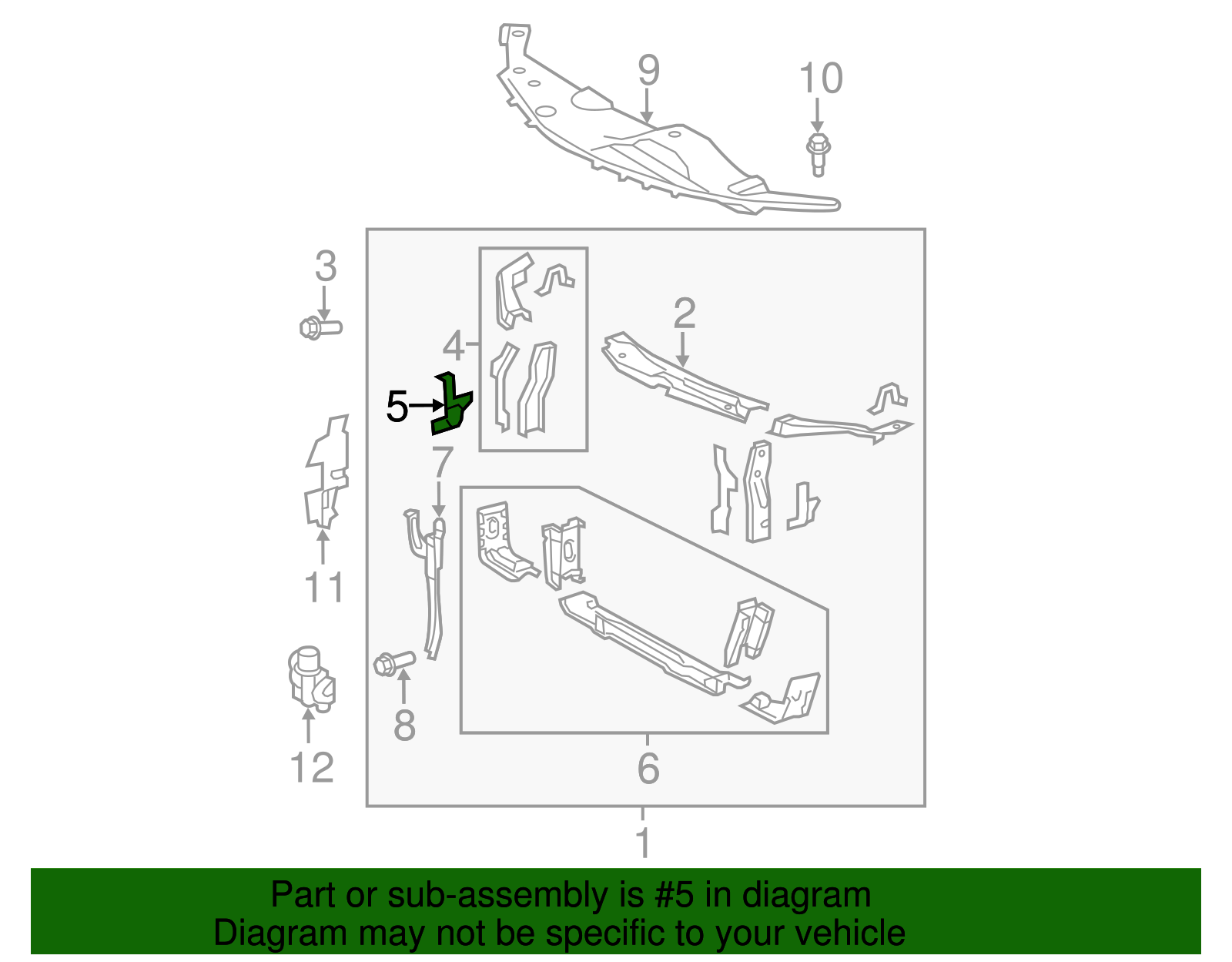 52141-06020 - Upper Arm - 2007-2011 Toyota Camry | Nucar Toyota of ...