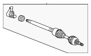 2022 GM Axle Assembly 84877807 | GMPartsDirect.com
